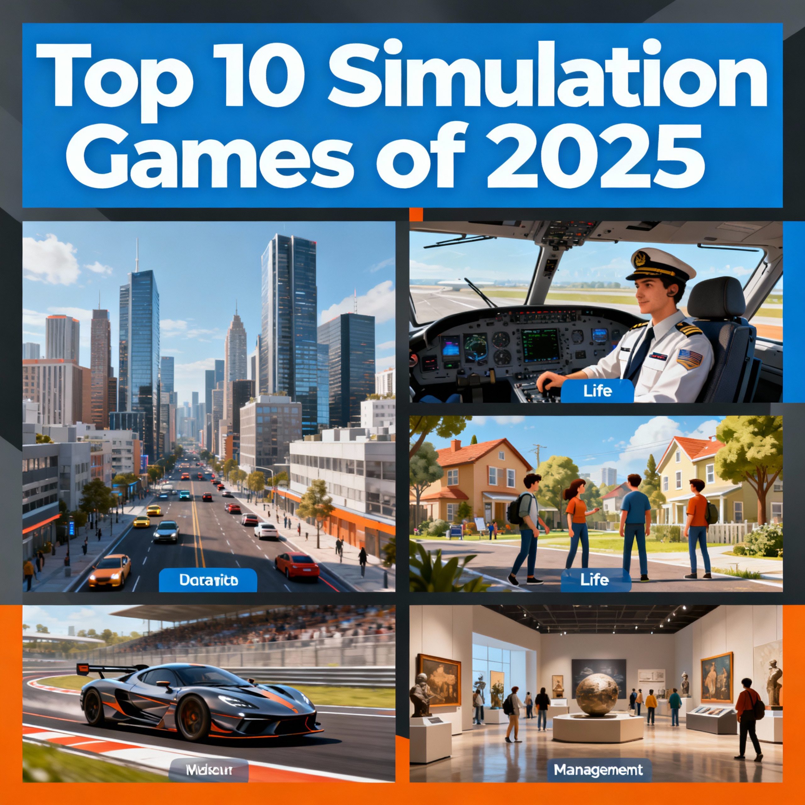 Top 10 Simulation Games of 2025 | Game Critix
