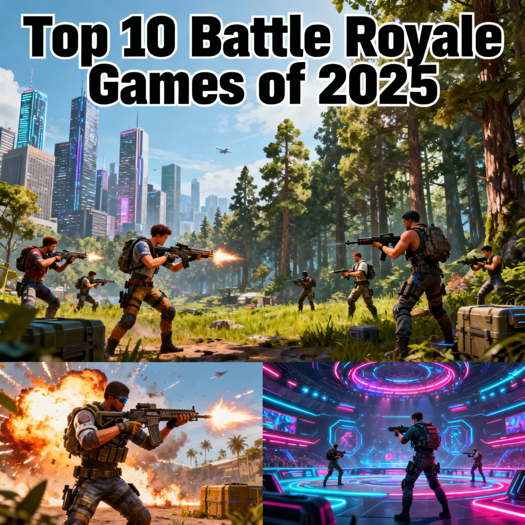The Top 10 Battle Royale Games of 2025 | Game Critix