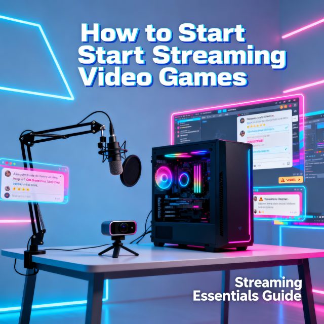 How to Start Streaming Video Games | Game Critix