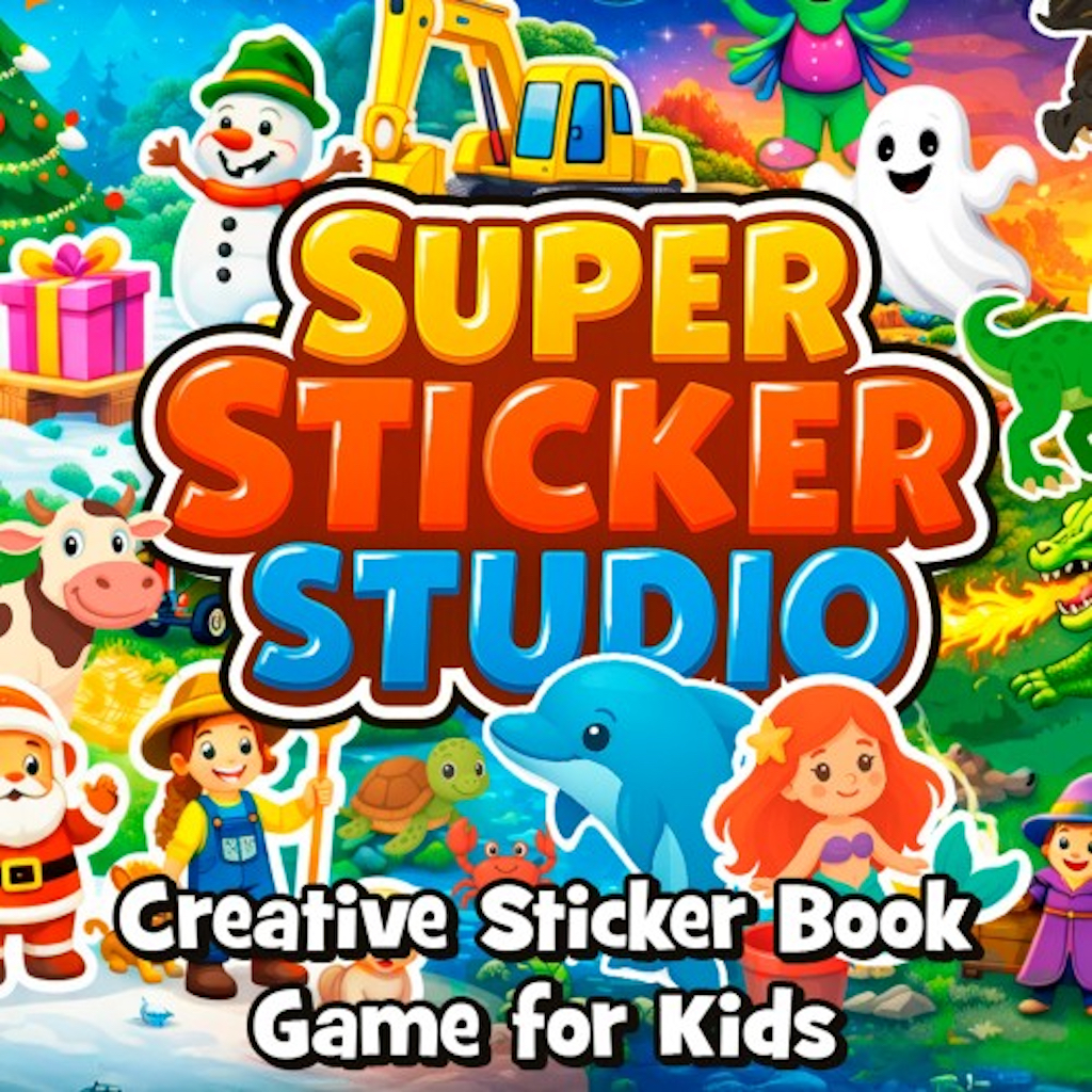 Super Sticker Studio – Creative Sticker Book Game for Kids Review ...